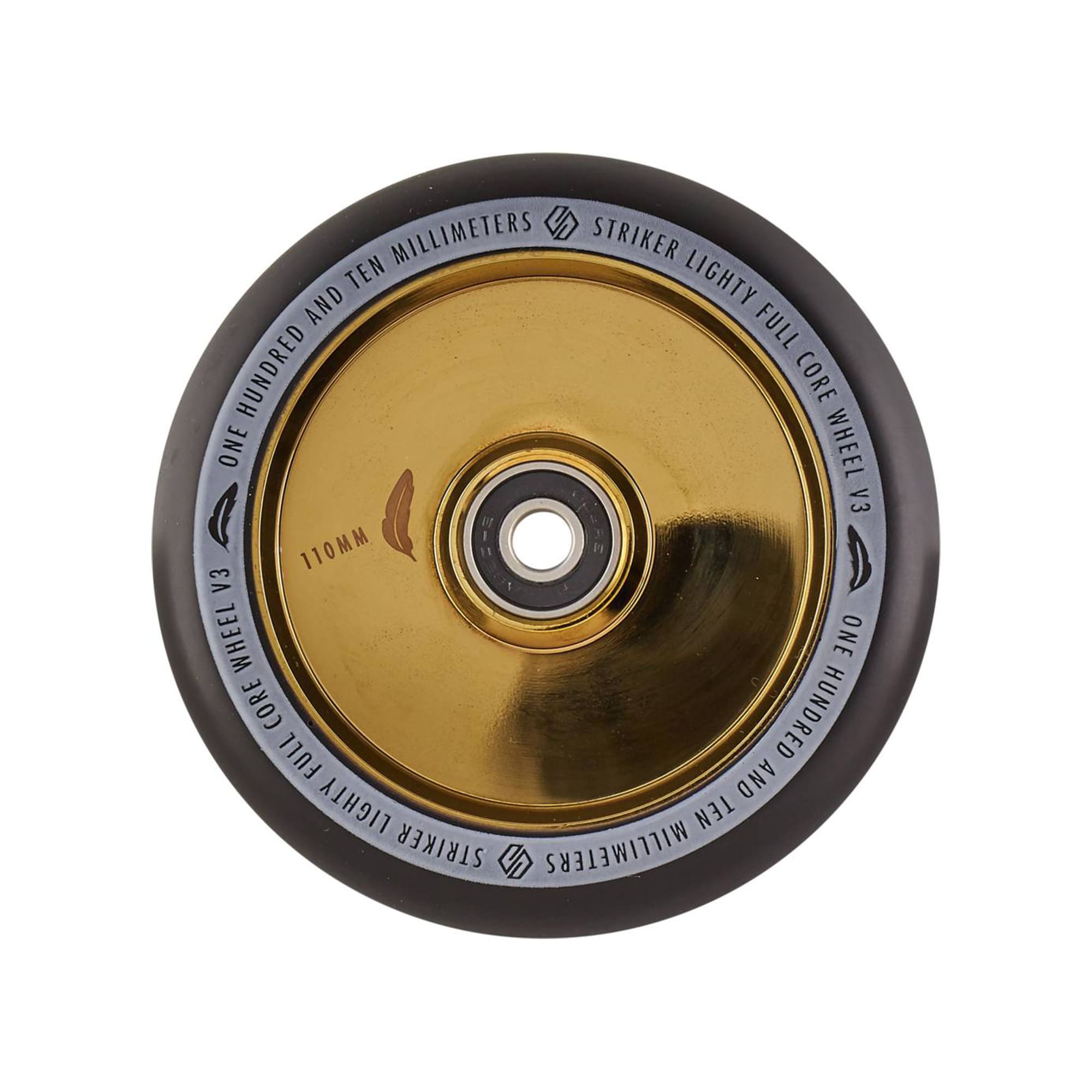 Striker Lighty Full Core V3 Stunt Scooter Rolle 110mm Gold